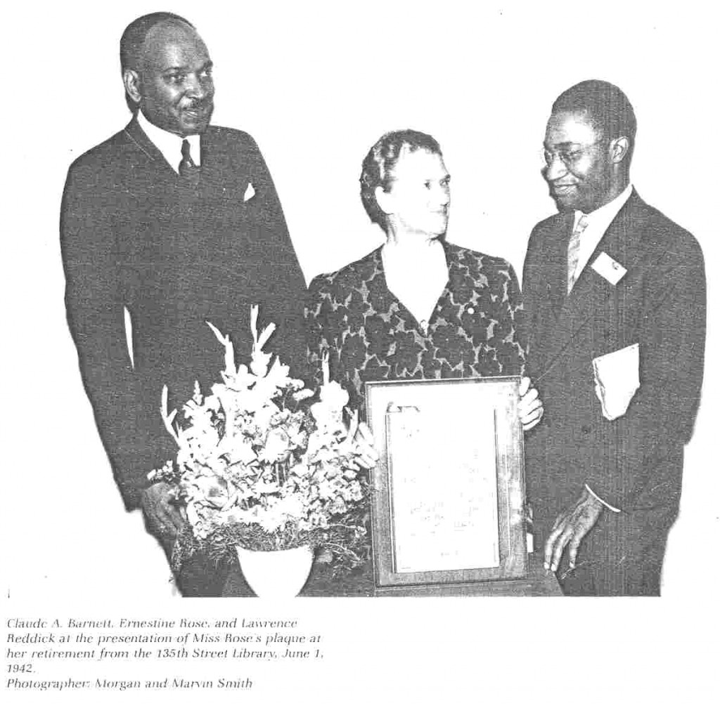 Rescuing Ernestine Rose (1880-1961): Harlem Librarian and Social Activist